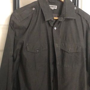 Express | Shirts | Mens Large Express Button Up | Poshmark